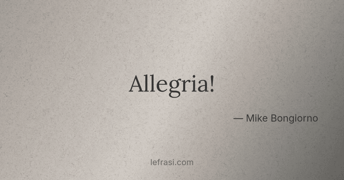 Allegria